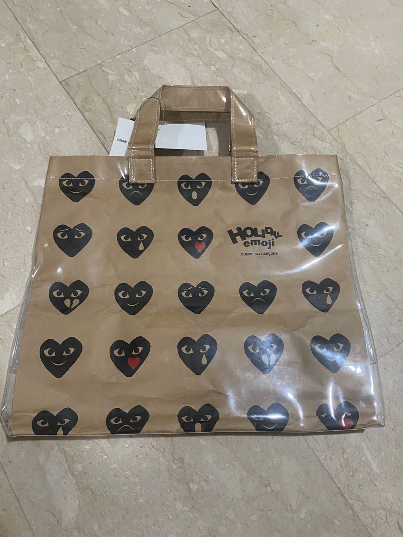 CDG Tote Bag, Women's Fashion, Bags & Wallets, Tote Bags on Carousell