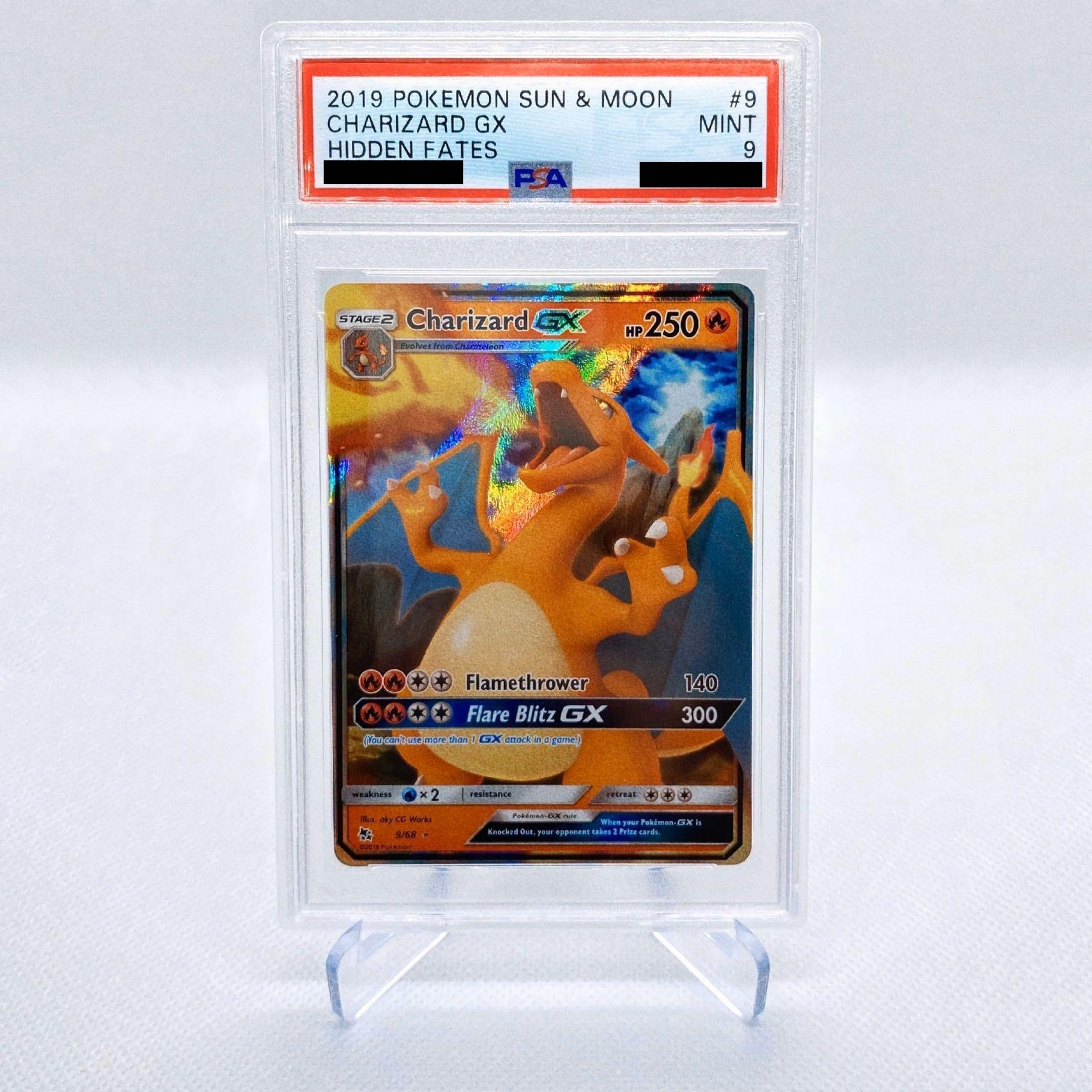 Charizard Slab PSA 9, Hobbies & Toys, Toys & Games on Carousell