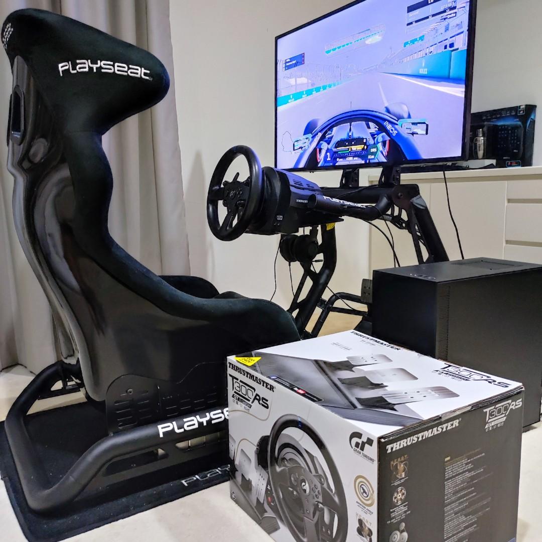 Ultimate Sim Racing Setup / Rig - Playseat Sensation PRO (Black ...