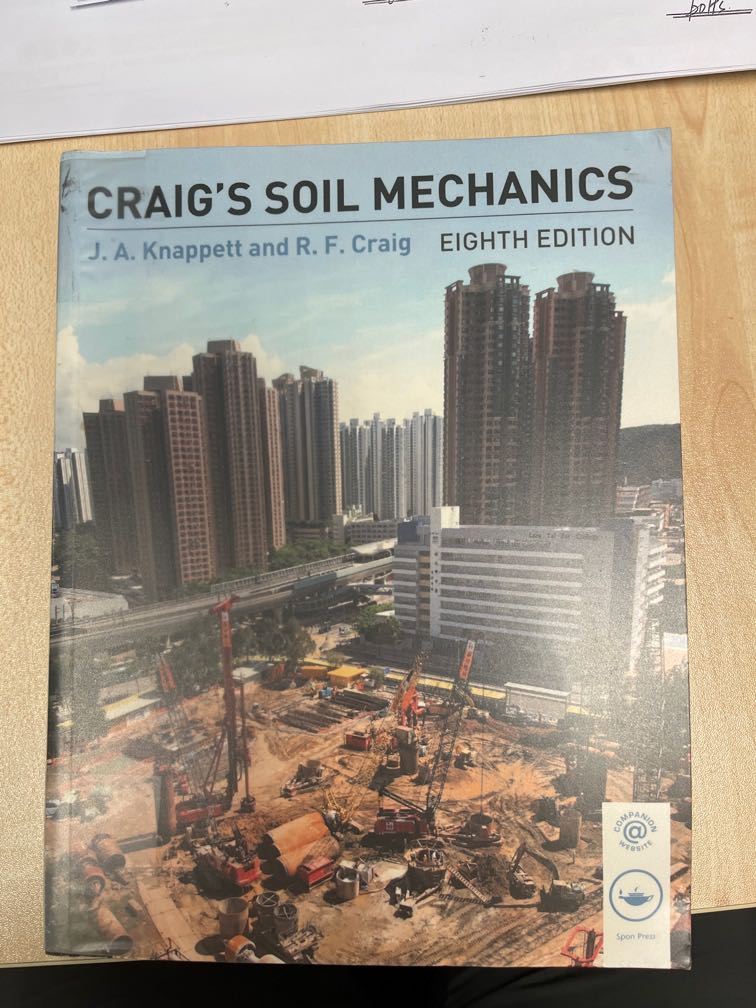 Craig soil mechanics, Hobbies & Toys, Books & Magazines, Textbooks on ...