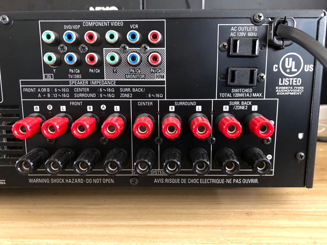 Denon AVR-1507 7.1 Ch. AV Surround Sound AM FM Receiver 75w x 7 TESTED ...