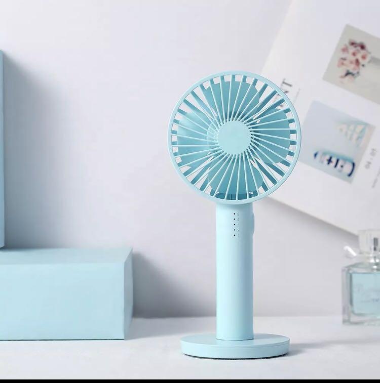 DIGINUT C-16 Handheld Fan with Makeup Mirror / Magnetic Portable Fan ...