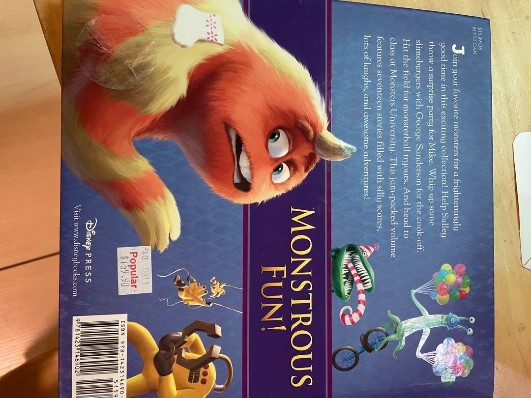 Disney storybook - Monster industry, 興趣及遊戲, 書本 & 文具, 小說 & 故事書 - Carousell