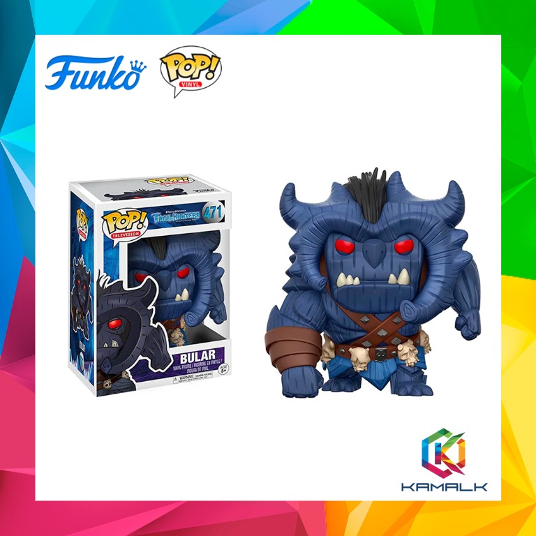 Funko POP! Television - Dreamworks - Trollhunters, Bular, Vinyl Figure ...