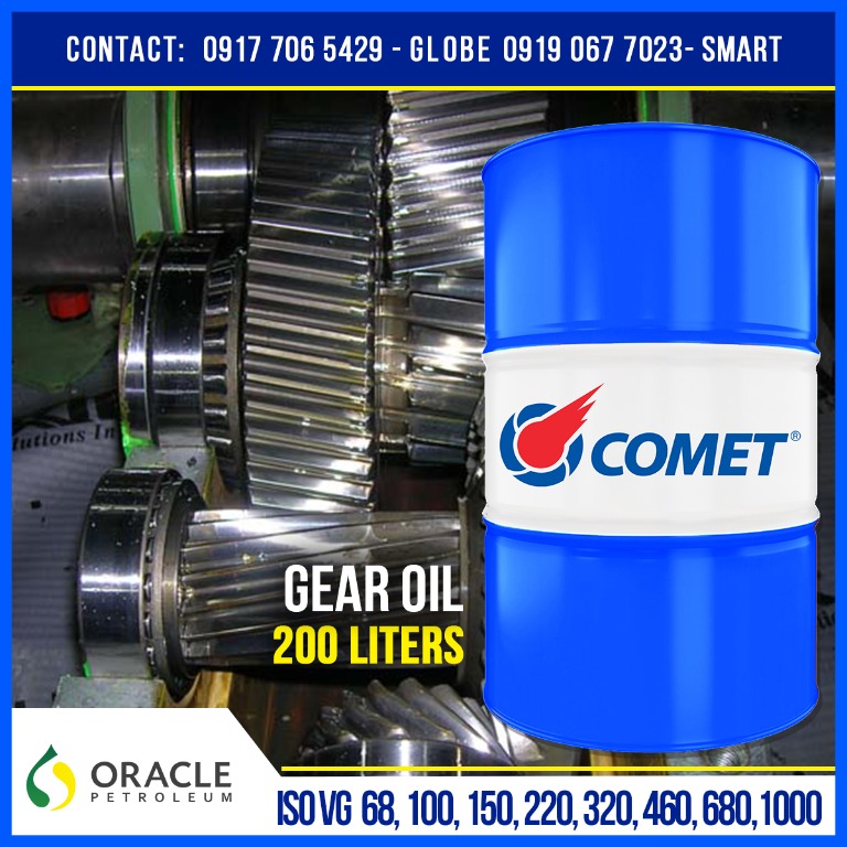 Gear Oil ISO VG 68 100 150 220 320 460 680 1000 DRUM 200L, Car Parts ...