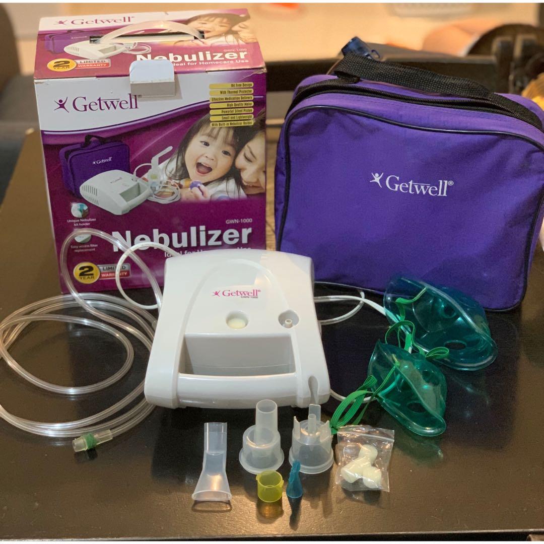 Get Well Nebulizer for Kids and Adults, Health & Nutrition, Medical ...