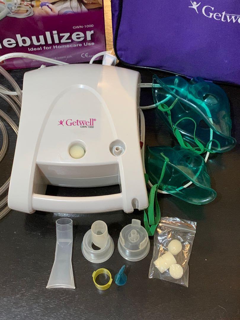 Get Well Nebulizer for Kids and Adults, Health & Nutrition, Medical ...
