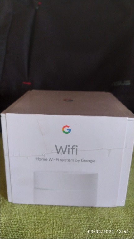 Google Wifi AC1200 Wireless Dual-Band Gigabit Mesh Wi-Fi Router (Snow ...