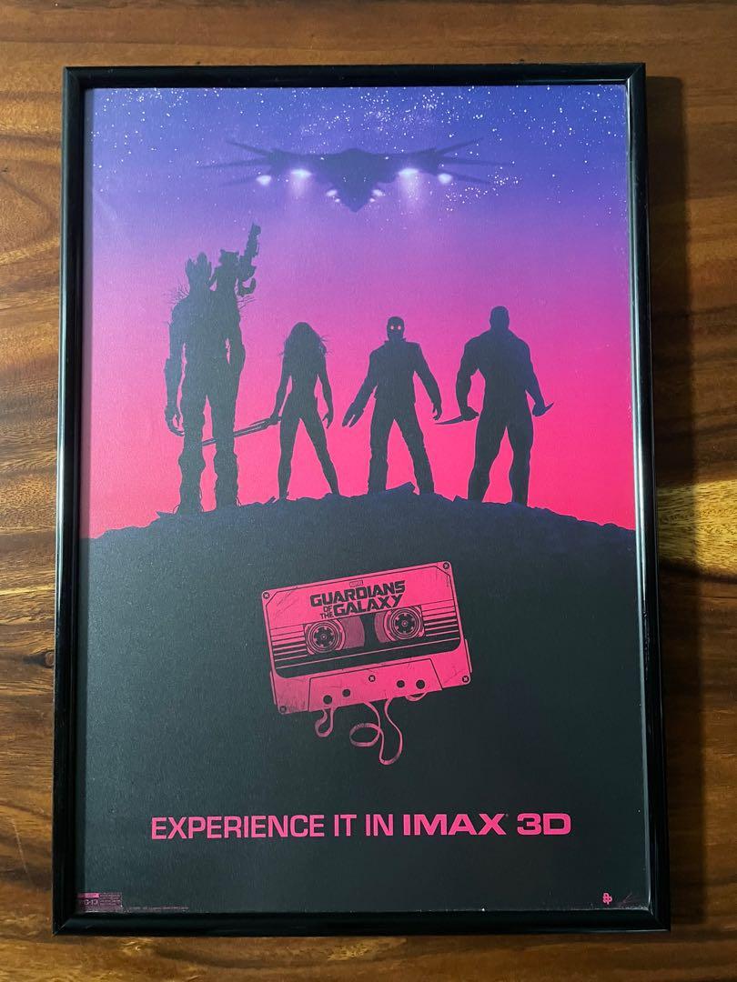 GUARDIANS OF THE GALAXY IMAX POSTER, Hobbies & Toys, Music & Media, CDs ...