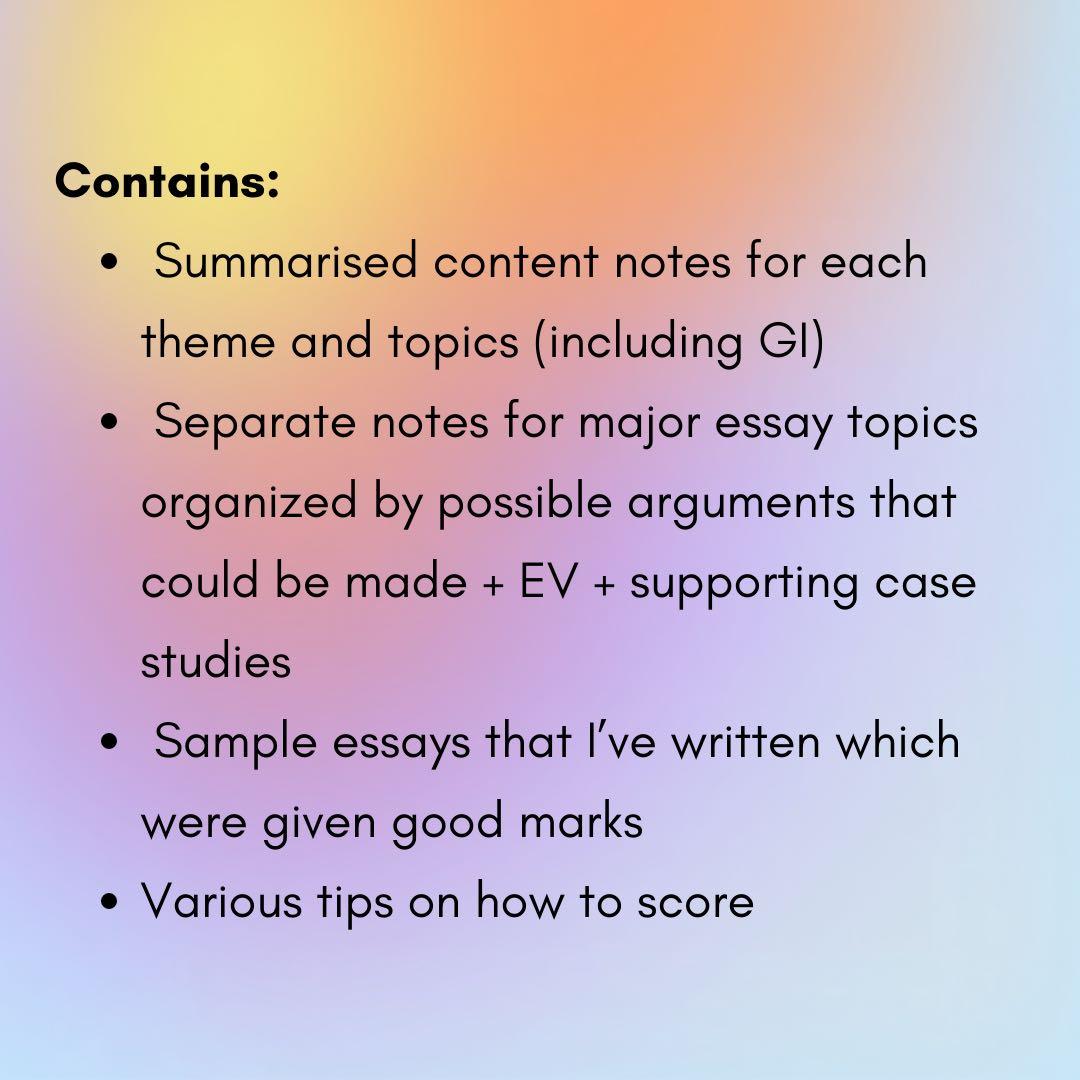 H2 Geography Notes Hobbies Toys Books Magazines Assessment Books h2-geography-notes-hobbies-toys-books-magazines-assessment-books