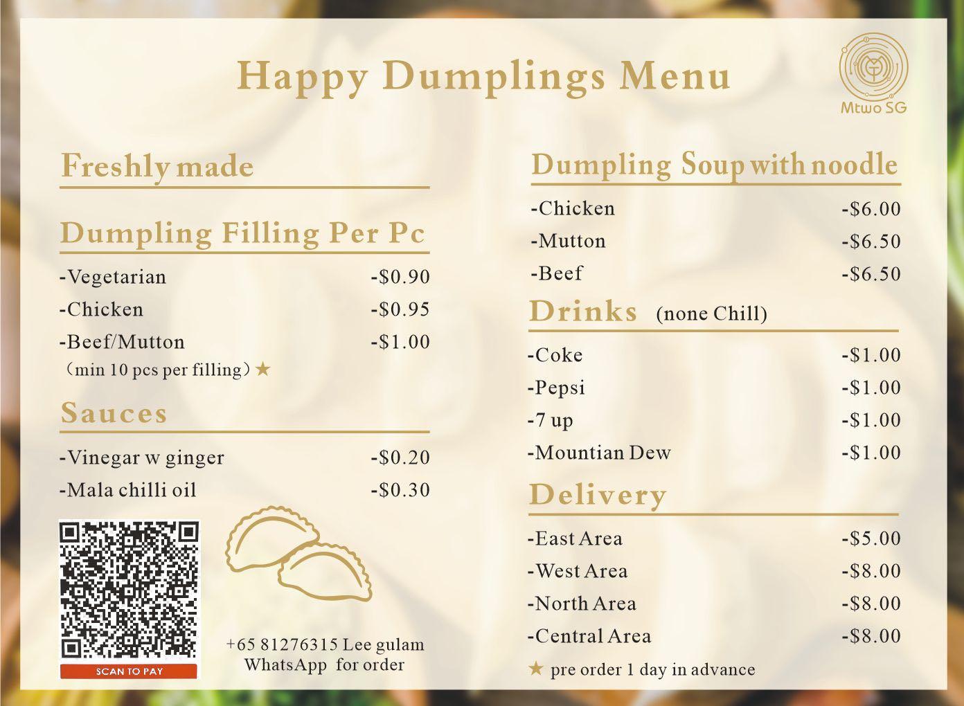 Halal home-made dumplings muslim owned , Food & Drinks, Local Eats on ...