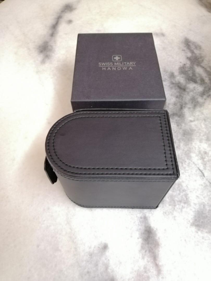 Hanowa Swiss Military Watch Box, Men's Fashion, Watches & Accessories ...