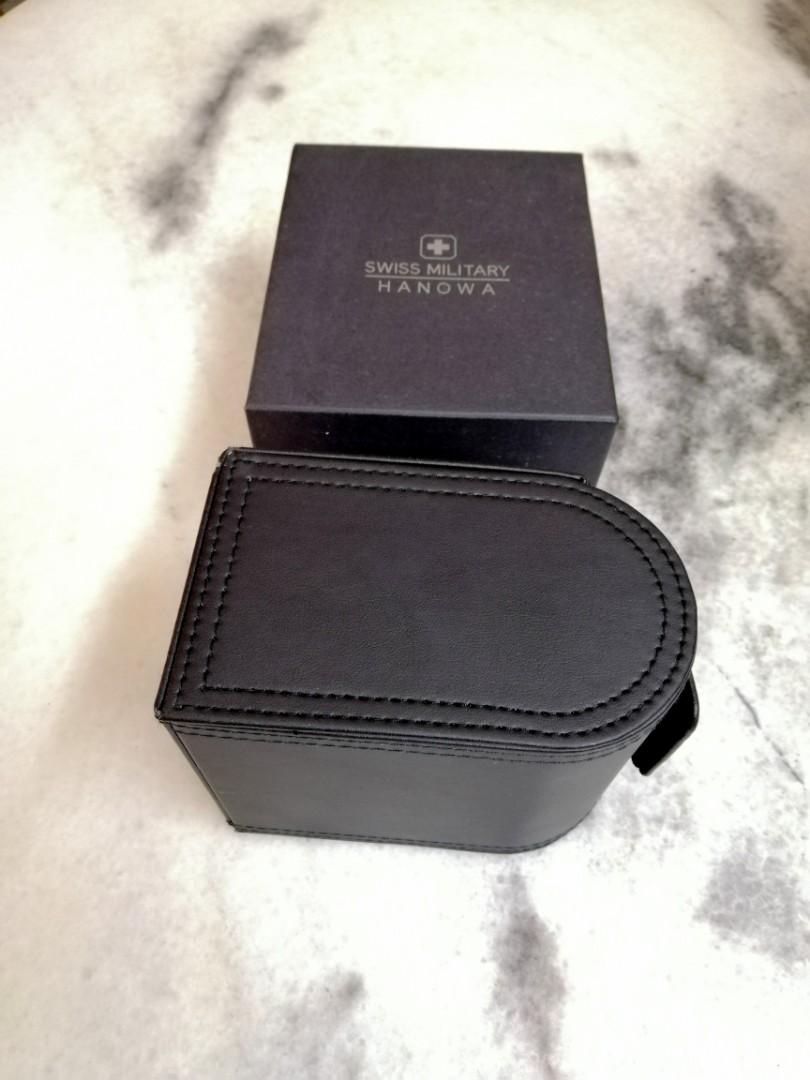 Hanowa Swiss Military Watch Box, Men's Fashion, Watches & Accessories ...