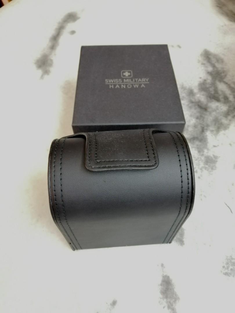 Hanowa Swiss Military Watch Box, Men's Fashion, Watches & Accessories ...