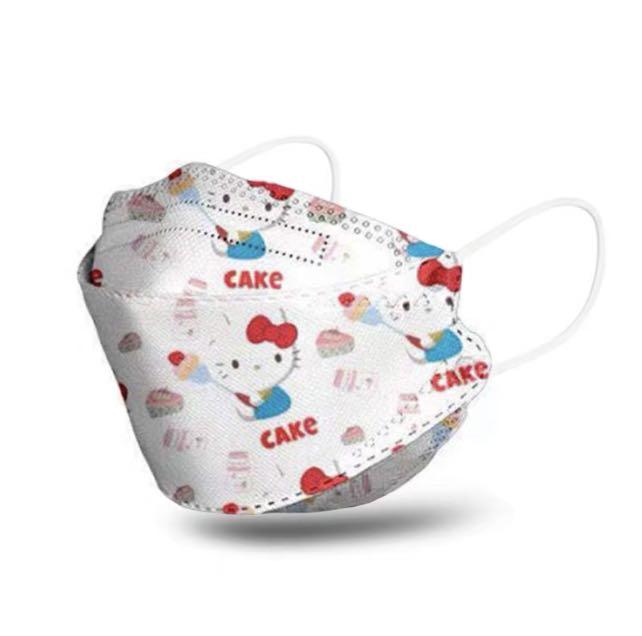 Hello Kitty Mask Sanrio Mask KF94 Mask, Health & Nutrition, Face Masks ...