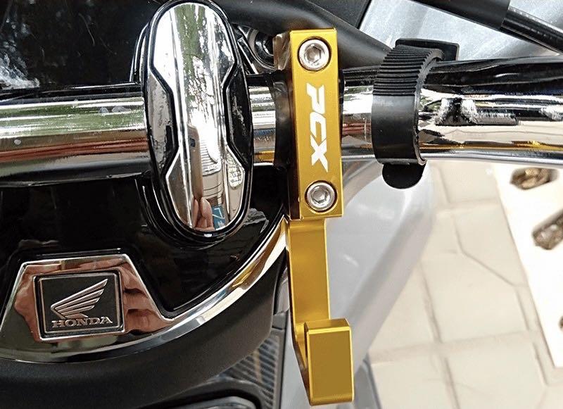 Honda PCX handlebar hook, Motorbikes, Motorbike Parts & Accessories ...