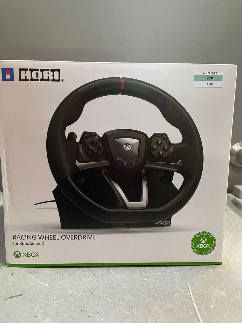 HORI Racing Wheel Overdrive for Xbox series X, Video Gaming, Gaming ...