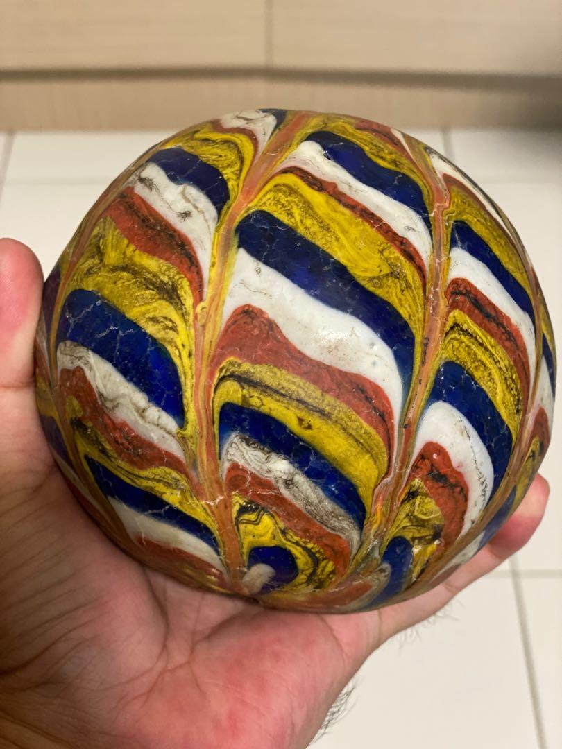 HUGE Ancient Indonesian Jatim Mosaic East Javanese Majapahit Bead ...