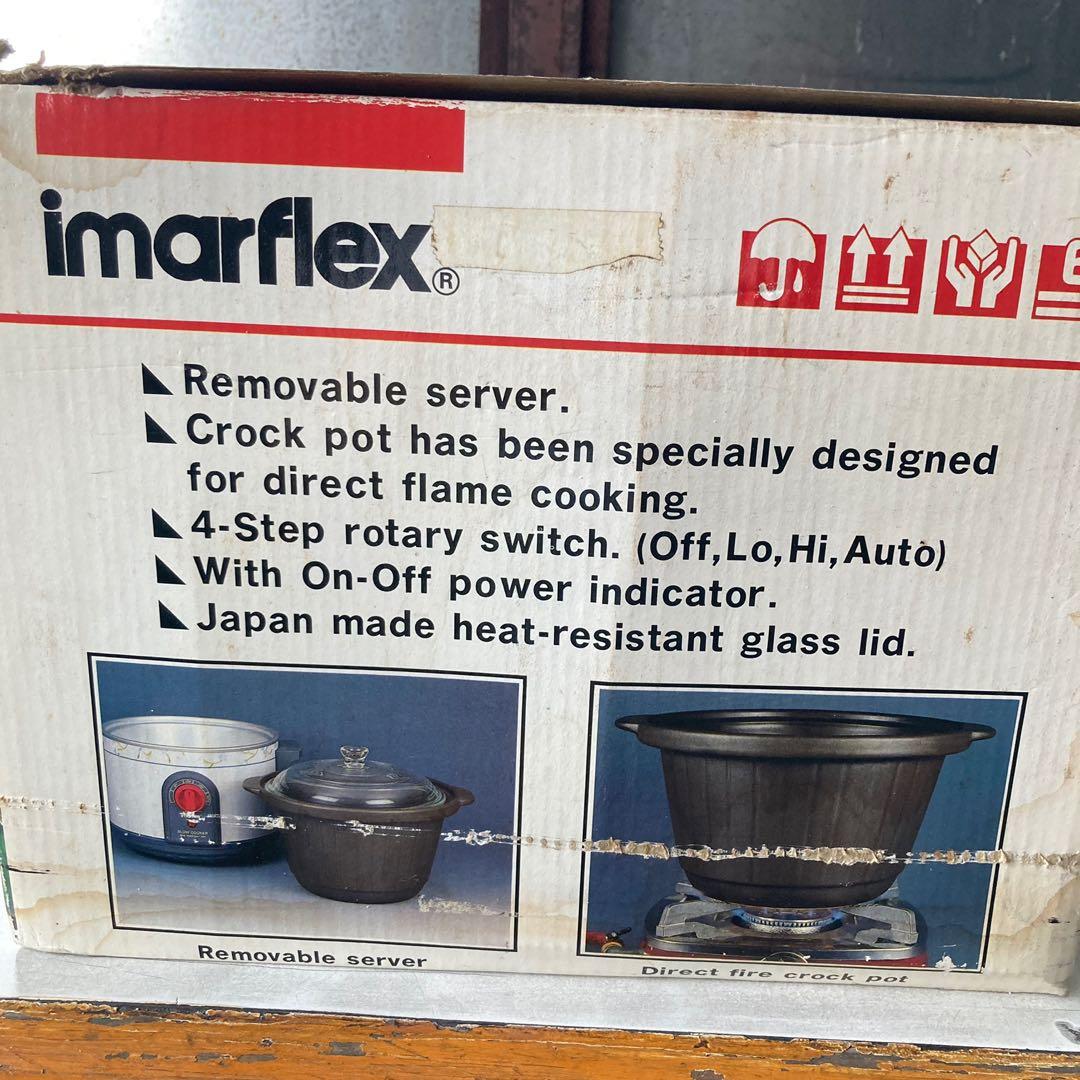 Imarflex Slow Cooker 3.5 liters, TV & Home Appliances, Kitchen ...