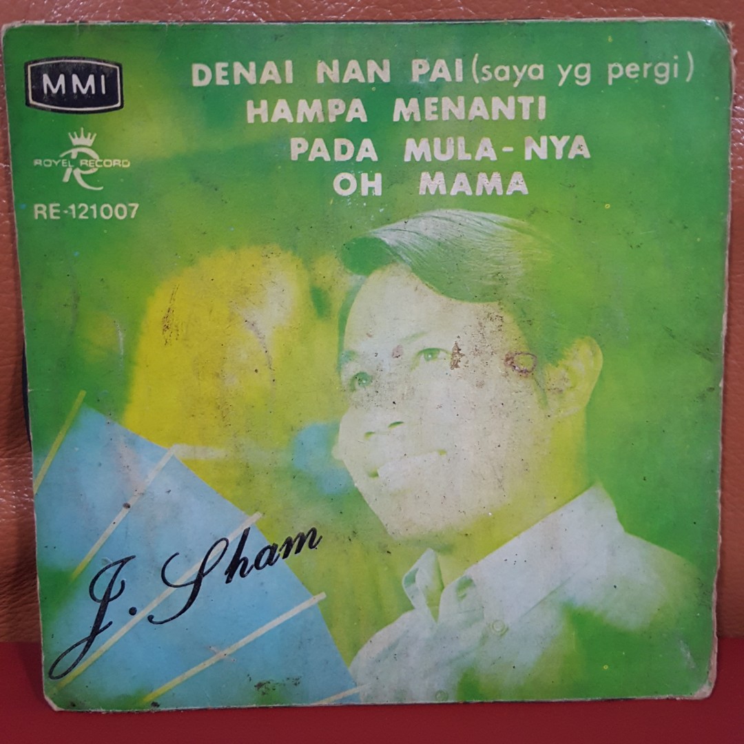 J Sham 7" Malay Vinyl, Hobbies & Toys, Music & Media, Vinyls on Carousell