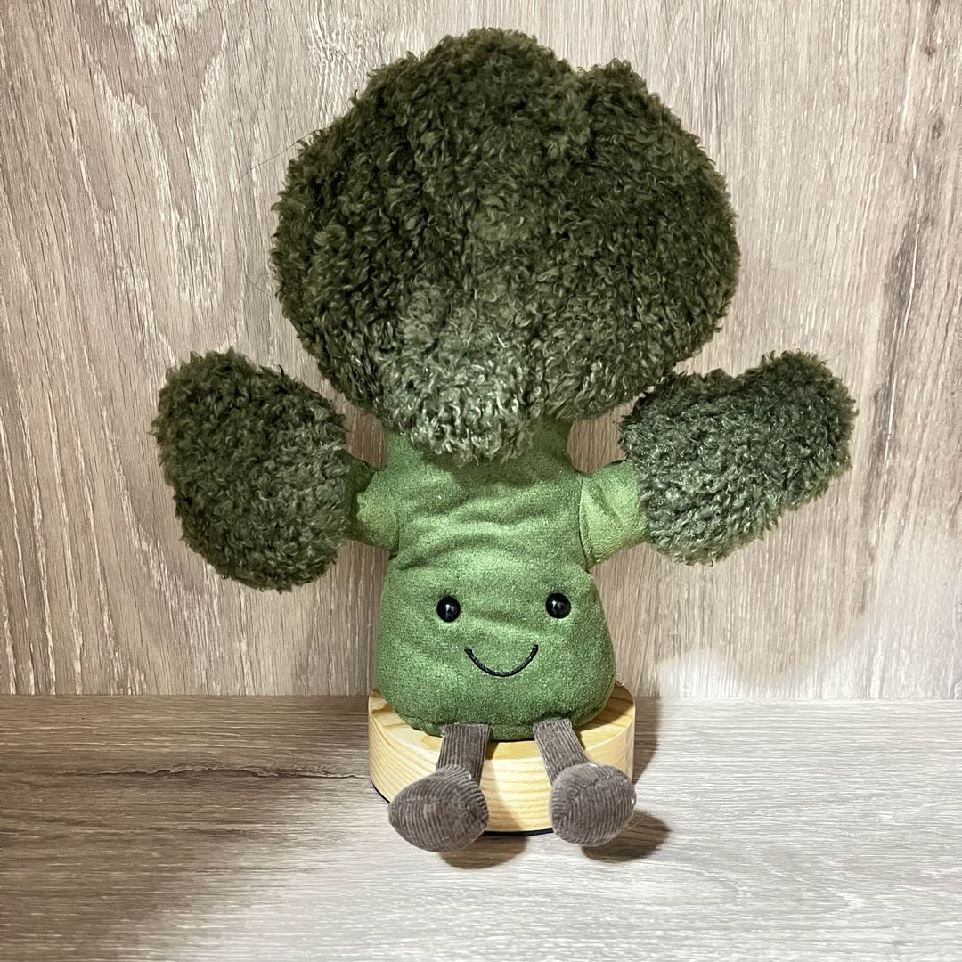 Jellycat Amuseable Broccoli, Hobbies & Toys, Toys & Games on Carousell