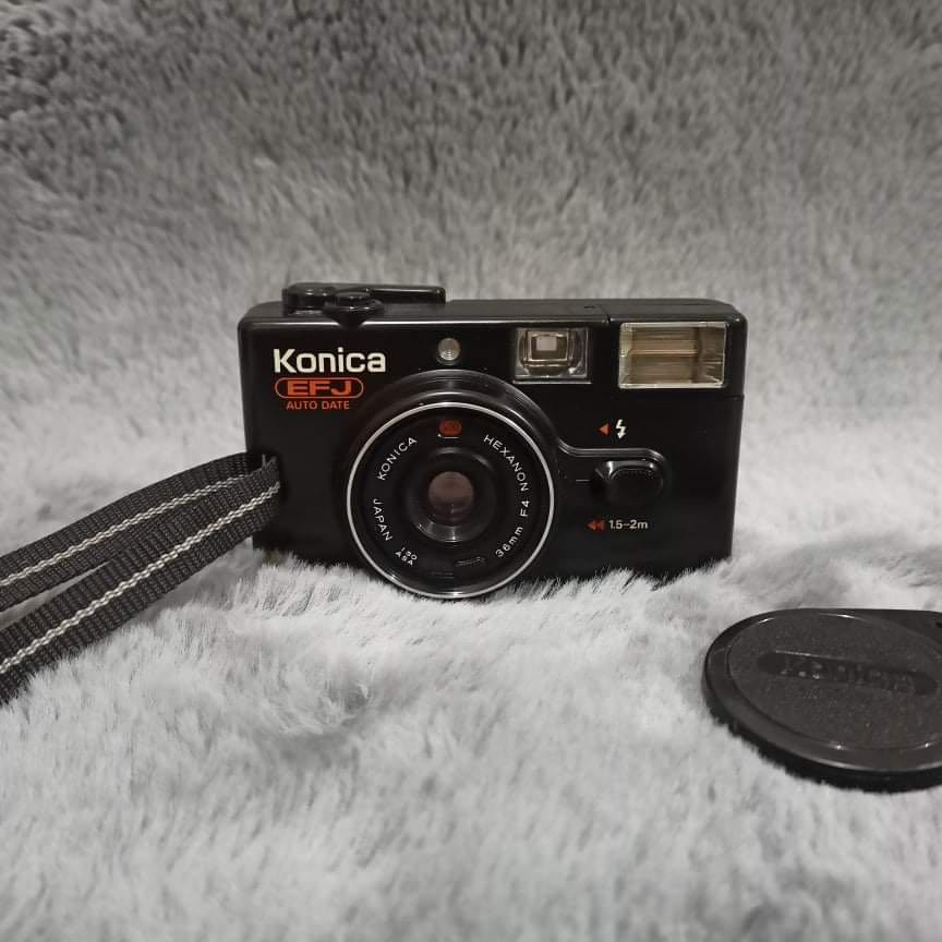 Konica EFJ Auto Date or Konica Pop, Photography, Cameras on Carousell