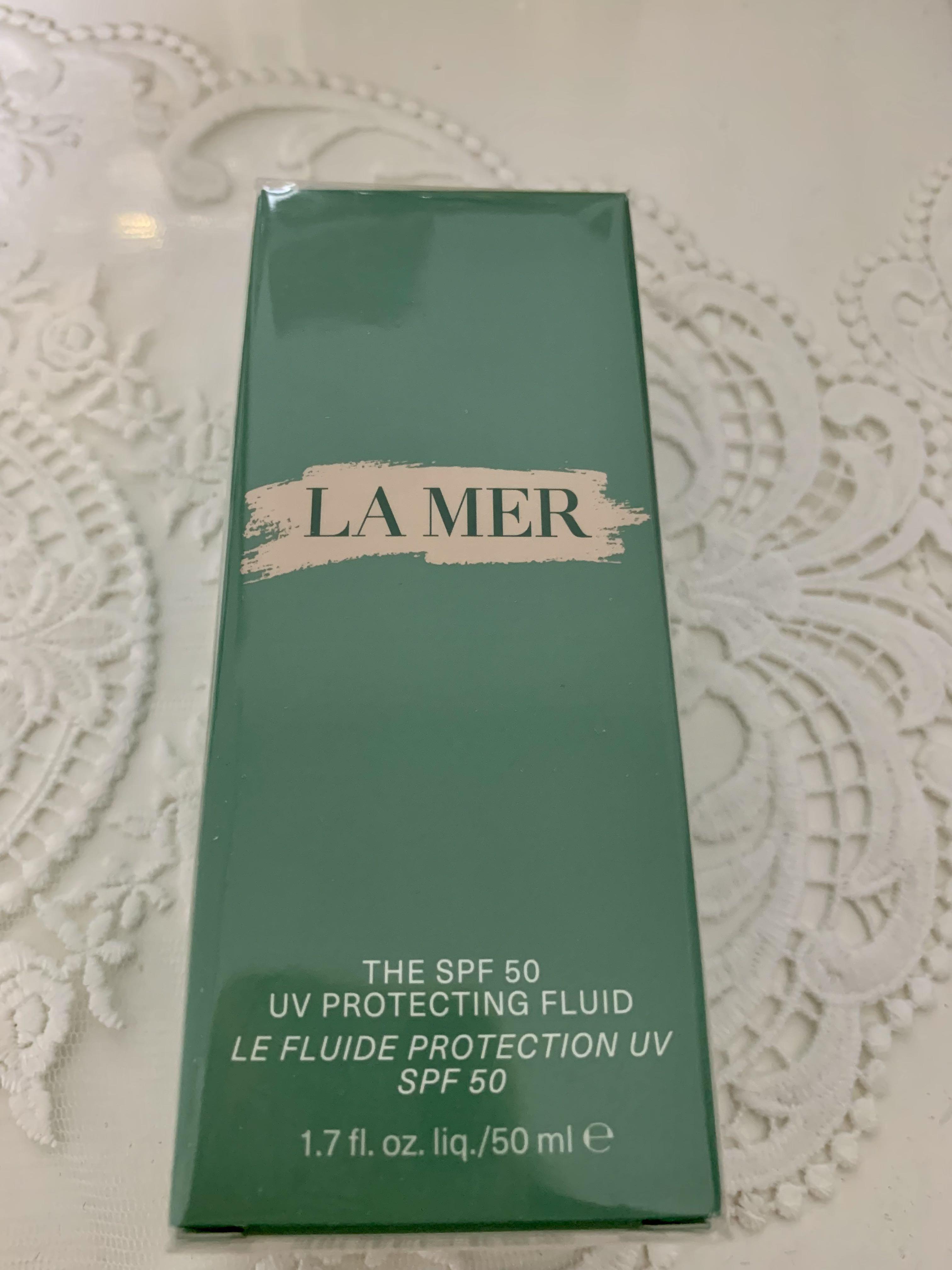 La Mer SPF50 UV Protecting Fluid, Beauty & Personal Care, Face, Face ...