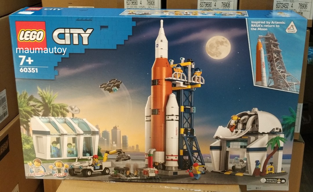 Lego 60351 City Space Rocket Launch Center, 興趣及遊戲, 玩具 & 遊戲類 - Carousell