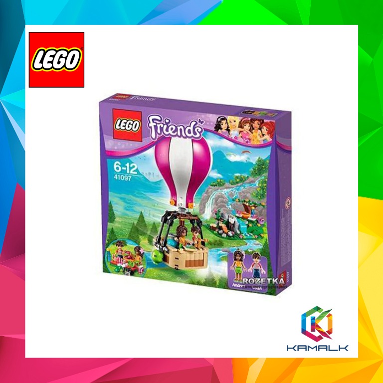 LEGO Friends Heartlake Hot Air Balloon 41097, Hobbies & Toys, Toys ...