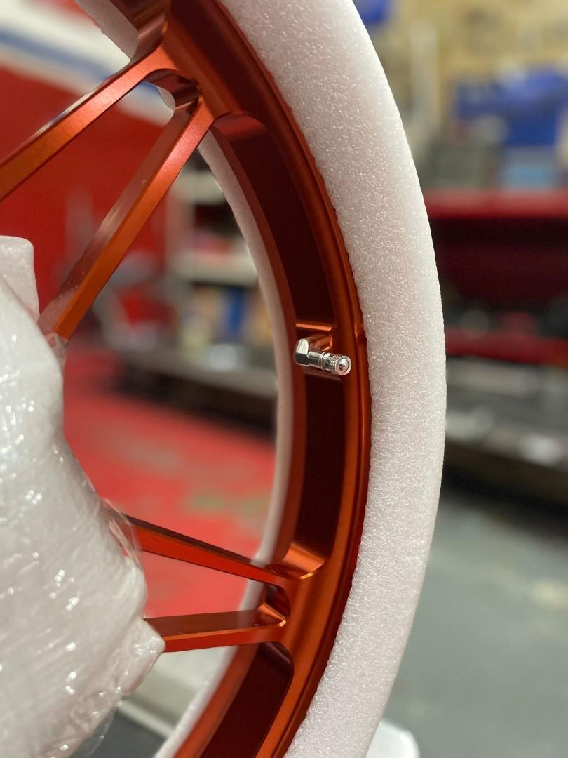 Limited ed: Takasago excel asia forged rim, Motorcycles, Motorcycle ...