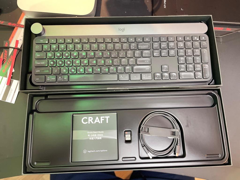 Logitech Craft Keyboard, Computers & Tech, Parts & Accessories ...