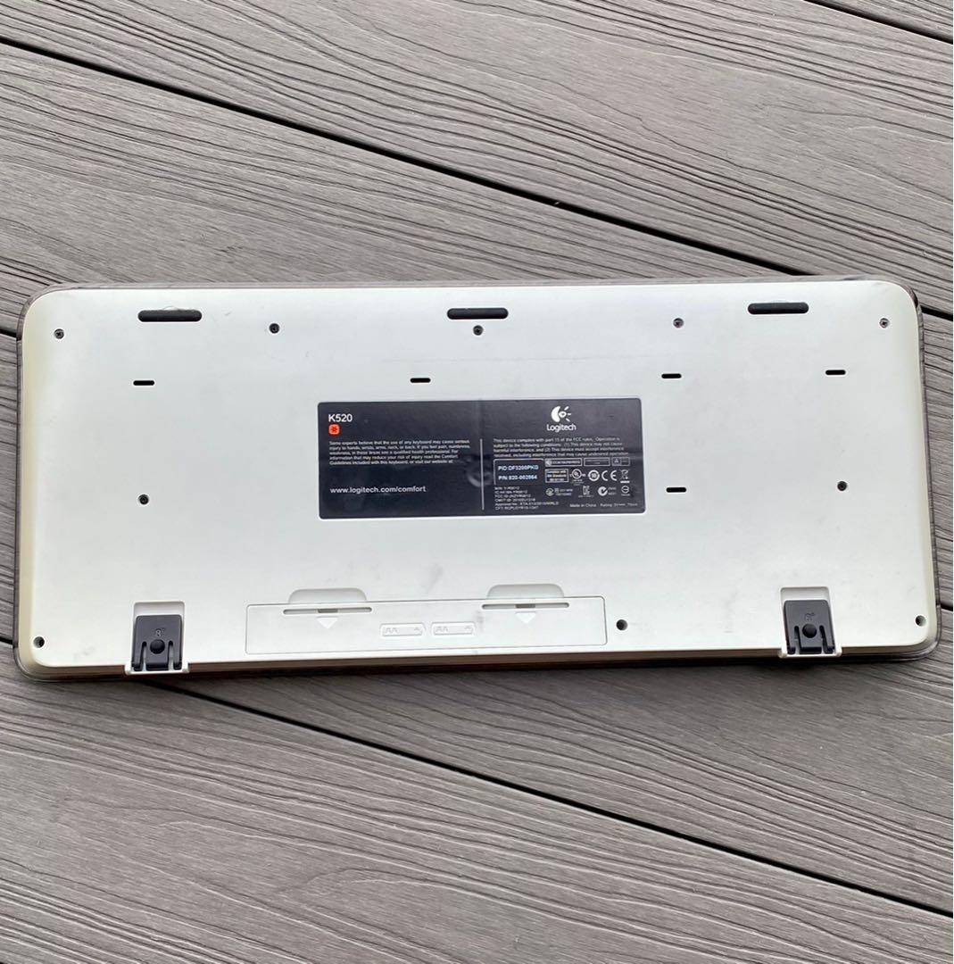 K520 Logitech Wireless Keyboard w Unifying USB Receiver, Computers ...