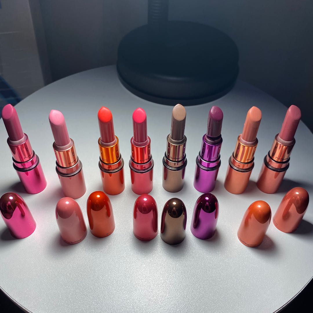 Mac mini lipsticks, Beauty & Personal Care, Face, Makeup on Carousell