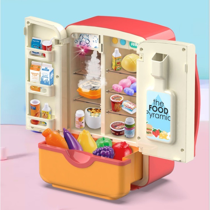 Magic Refrigerator Fridge Freezer Toy Set, Hobbies & Toys, Toys & Games ...