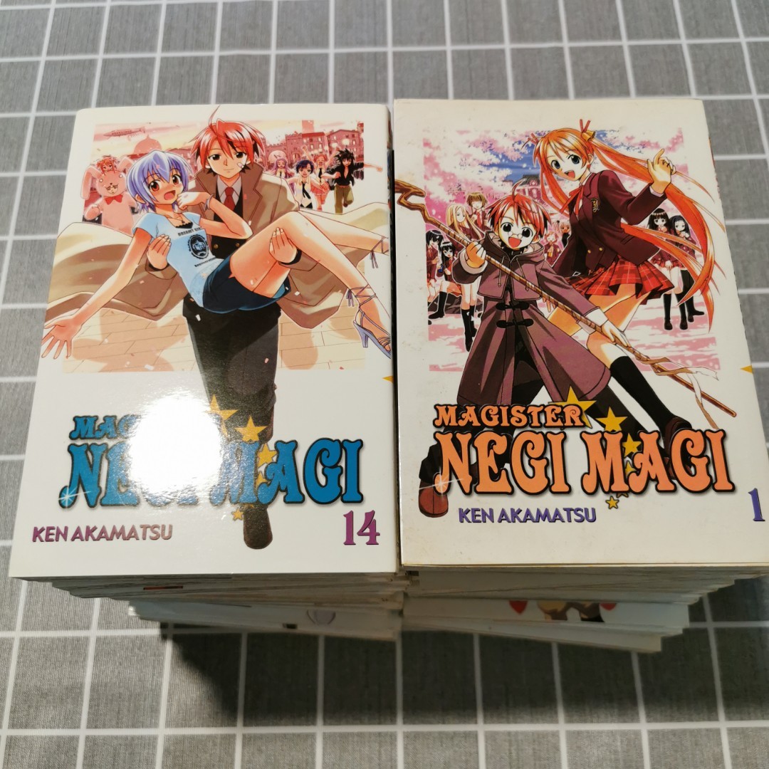 Book 1-27 of Magister Negi Magi by Ken Akamatsu Manga, Hobbies & Toys ...