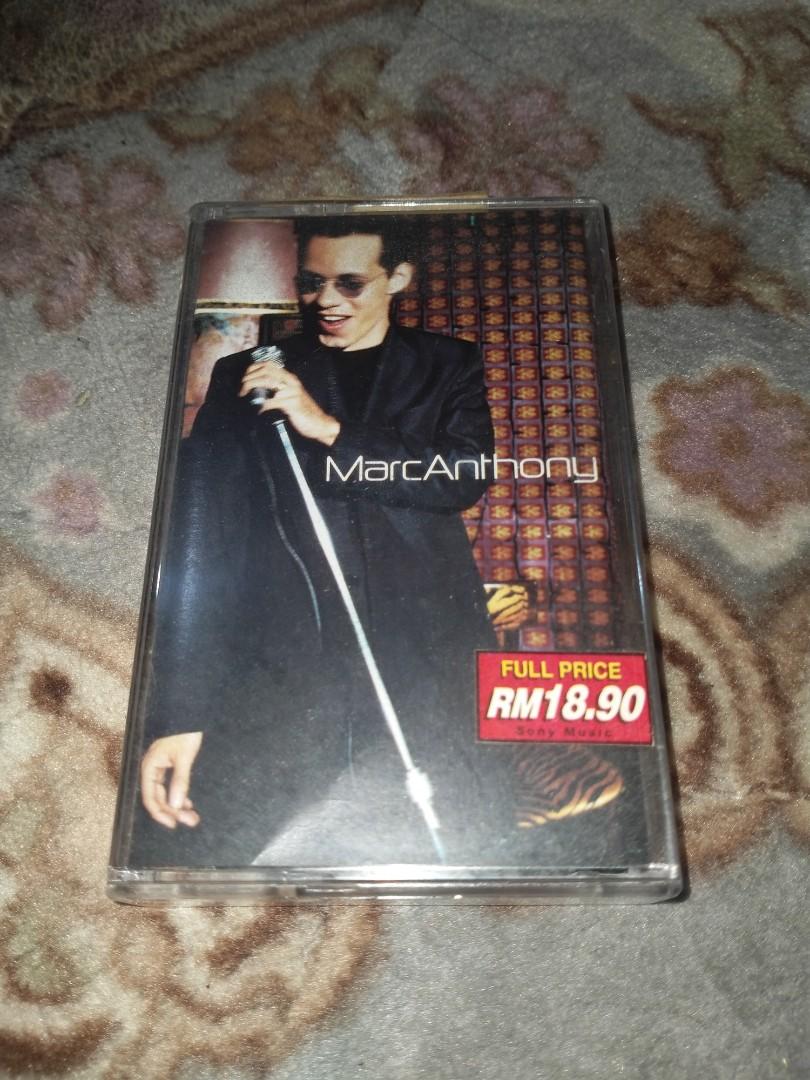 MARC ANTHONY CASSETTE TAPE KASET, Hobbies & Toys, Music & Media, CDs ...