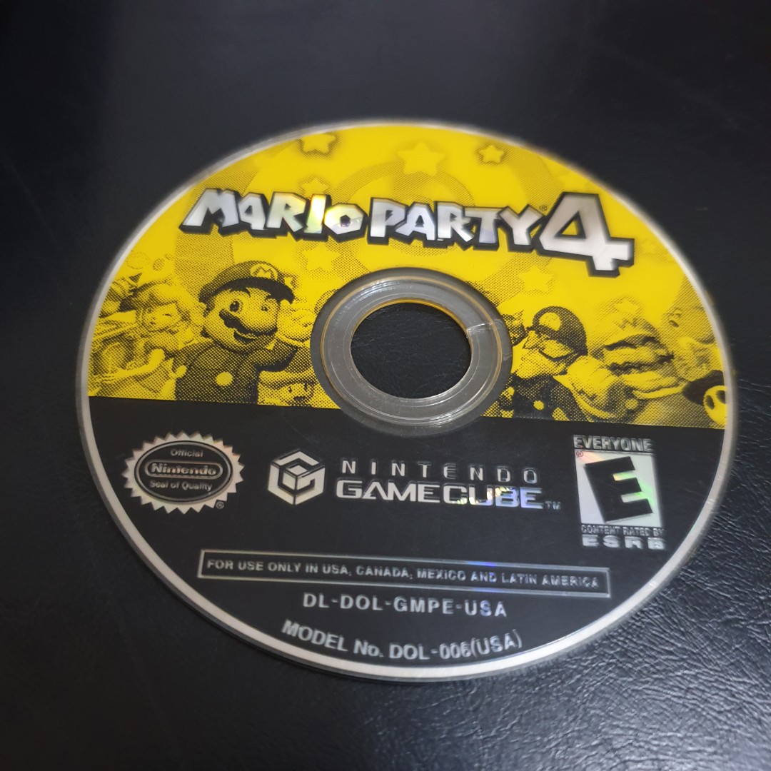 Mario Party 4 Gamecube Game (Disc Only), Video Gaming, Video Games ...
