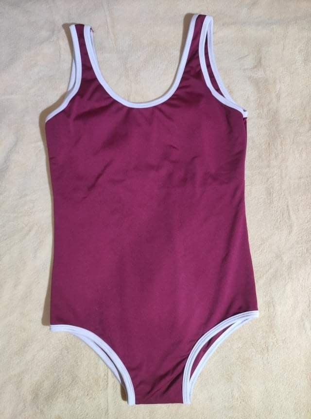Maroon One piece, Women's Fashion, Swimwear, Bikinis & Swimsuits on ...