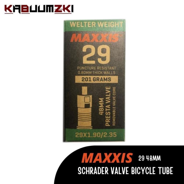 Maxxis Inner Tube 29er x 1.90/2.35 Presta Valve, Sports Equipment ...