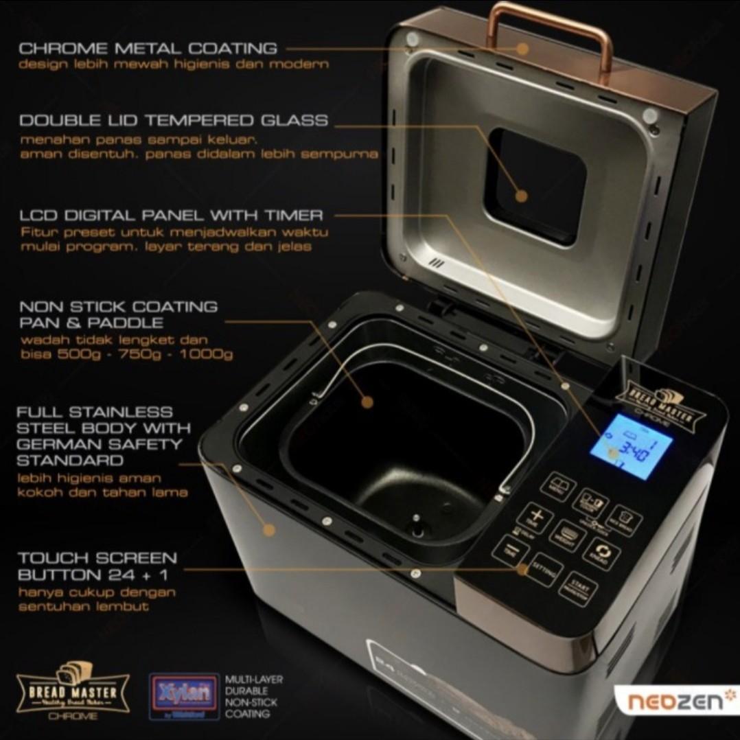 Mesin pembuat roti Bread Master Neozen, Kitchen & Appliances di Carousell