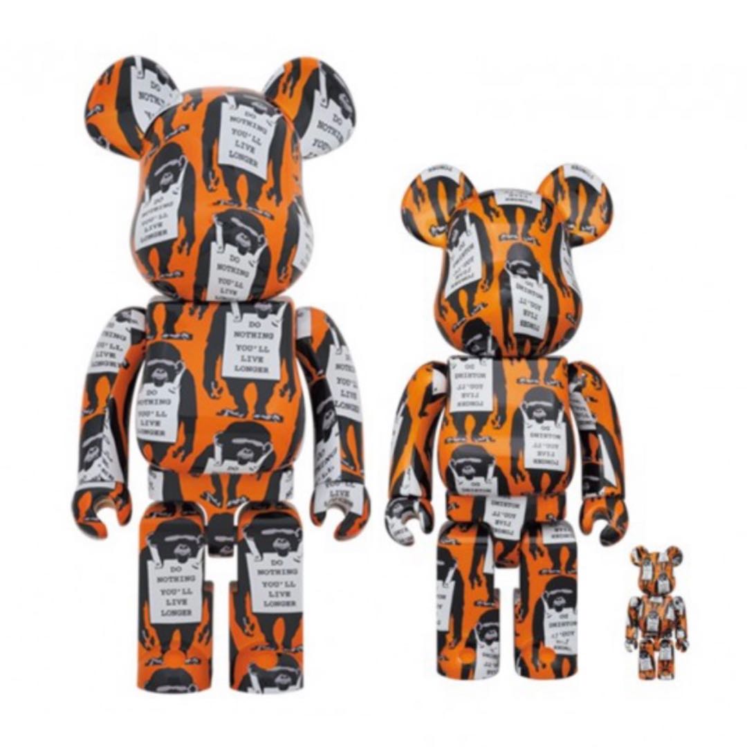 Monkey Sign Full Set Bearbrick Be@rbrick, Hobbies & Toys, Toys & Games ...
