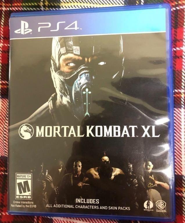 Mortal Kombat XL PS4 Game Playstation 4 PS 4 Combat, Video Gaming ...