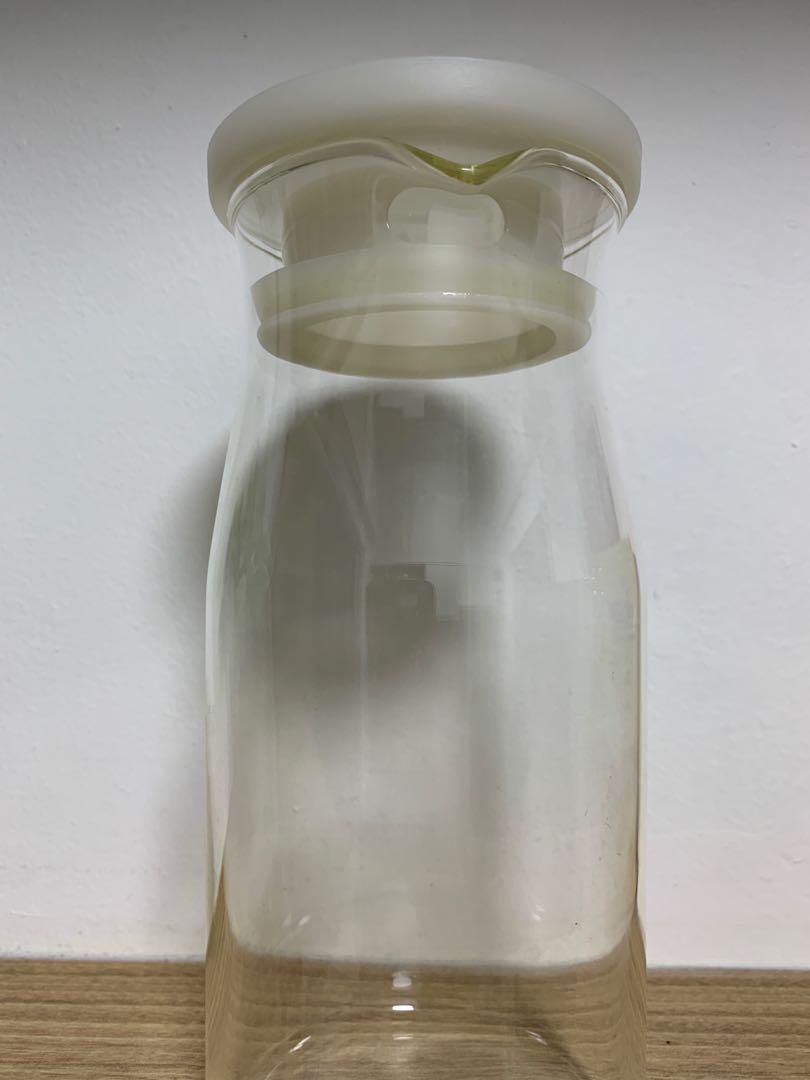 Muji glass pitcher, Furniture & Home Living, Kitchenware & Tableware ...