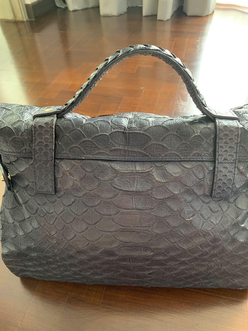 Mulberry Alexa Oversized, Midnight Blue , Luxury, Bags & Wallets on ...