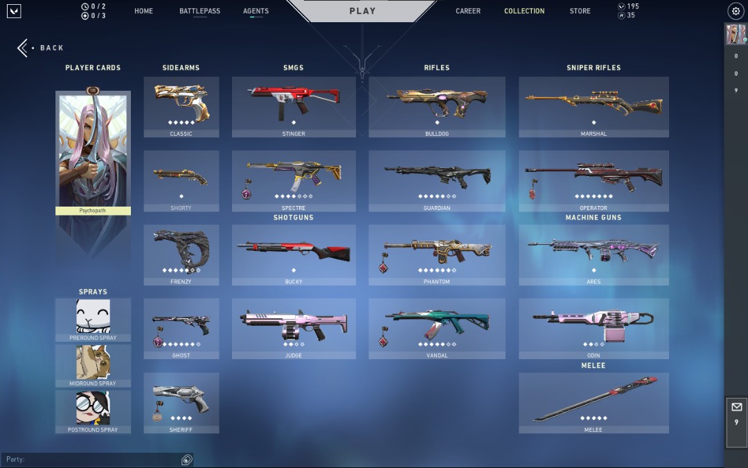 P2 Reaver Bundle Stacked Valorant Account, Video Gaming, Gaming ...
