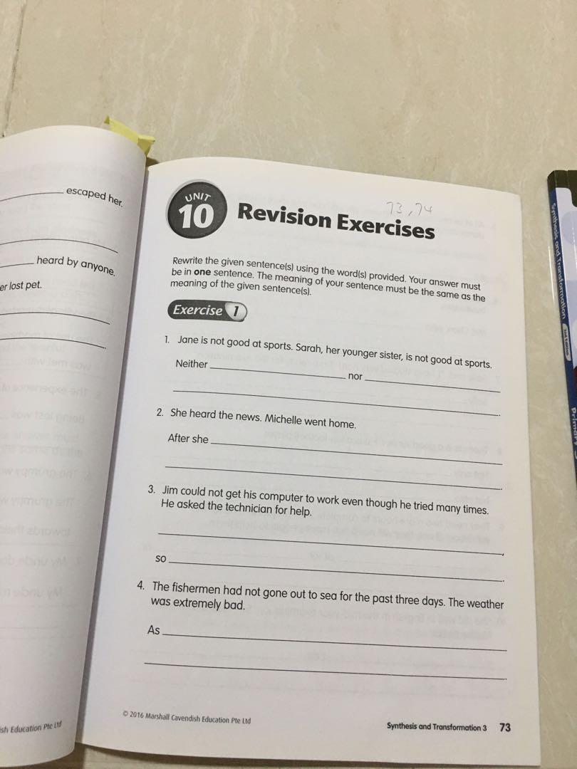 P3 P5 S and T synthesis and transformation, Hobbies & Toys, Books ...