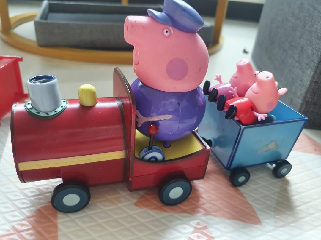 Peppa Pig train set, Hobbies & Toys, Toys & Games on Carousell