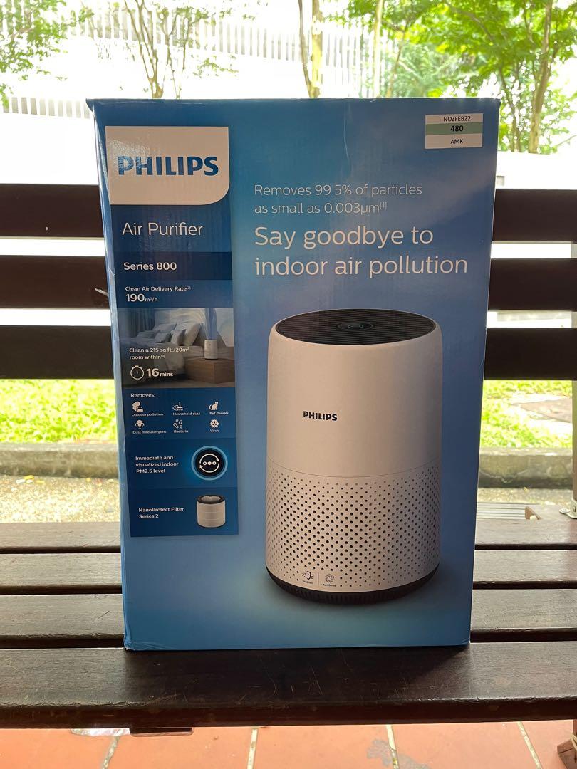Philips Air Purifier AC0820 Series 800 (NO FILTER), TV & Home ...