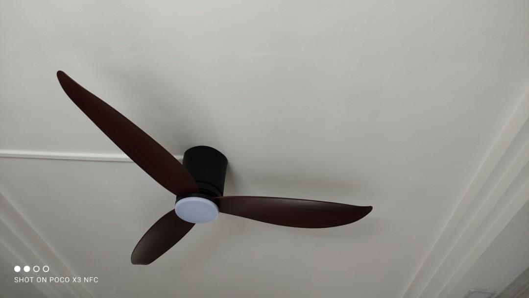 PO Gust Series Ceiling Fan, Furniture & Home Living, Lighting & Fans ...