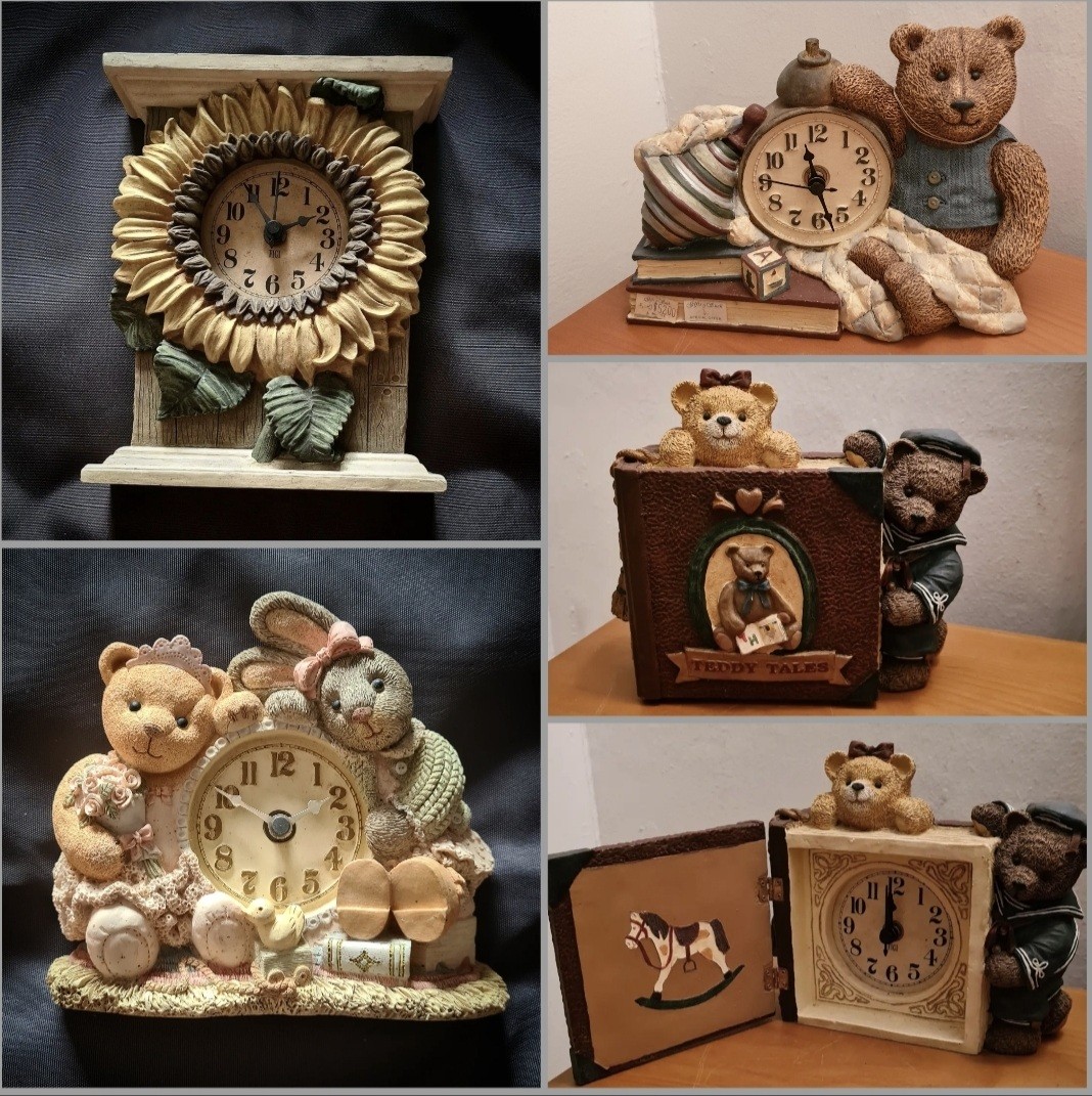 Polystone Clocks, Furniture & Home Living, Home Decor, Clocks on Carousell
